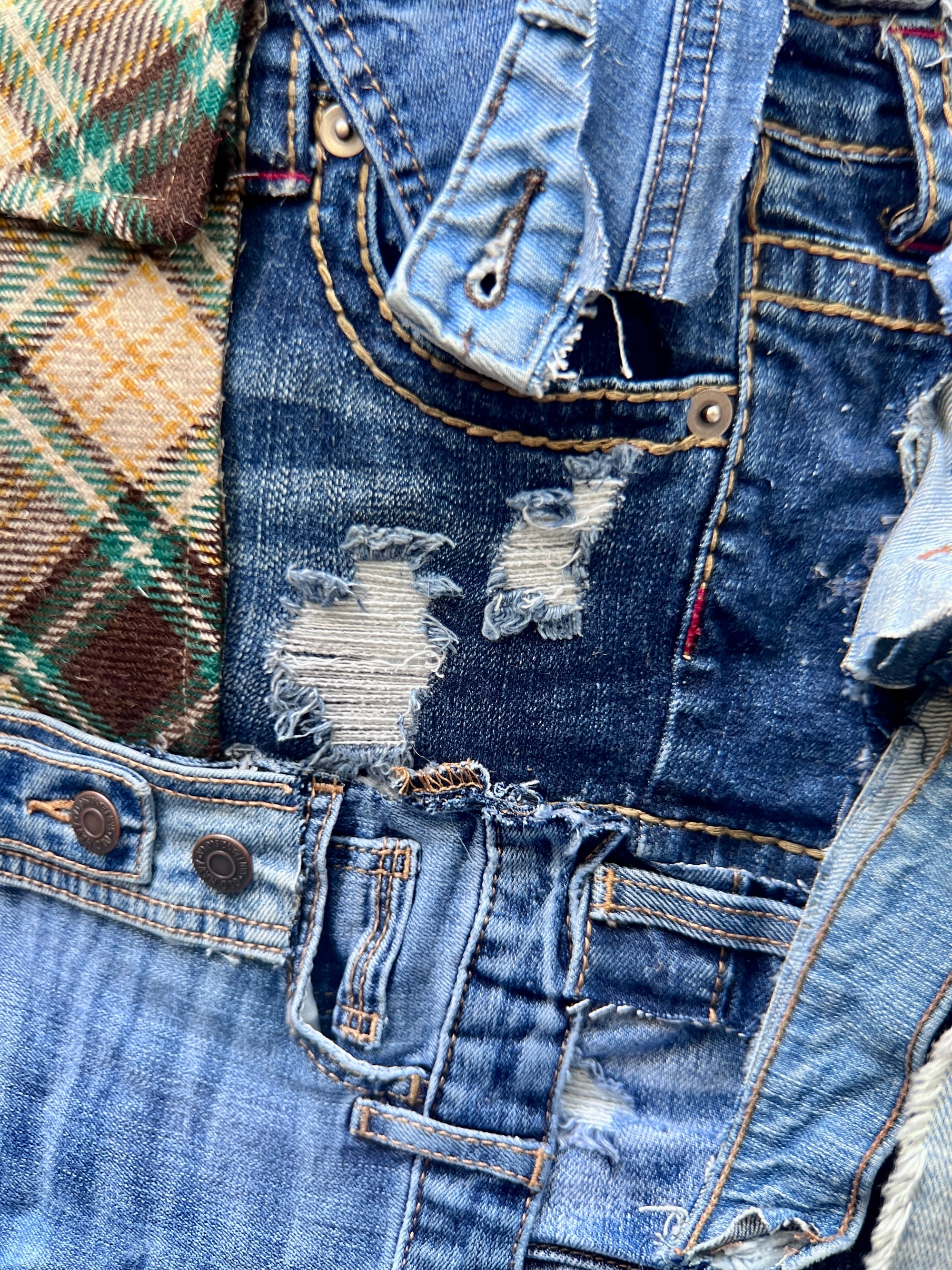 Ugly Denim Bag Collection , Over The Top Picks - Funky Grunge Boutique